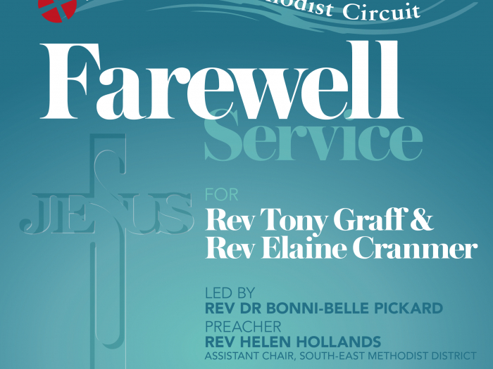 North Kent Methodist Circuit - - Tony Graff Farewell Service